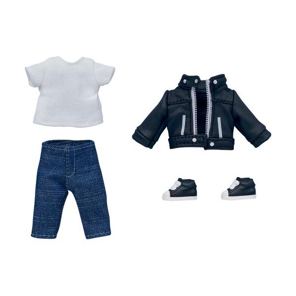 ■納期:発売日お届け■発送倉庫:GAME倉庫（※千葉県からの発送）■種別:ホビー■発売日:2026年4月発売■メーカー:グッドスマイルカンパニー■説明:レザー風ジャケットがカッコいい、ねんどろいどどーる用のおようふくセットです。 既存のねん...