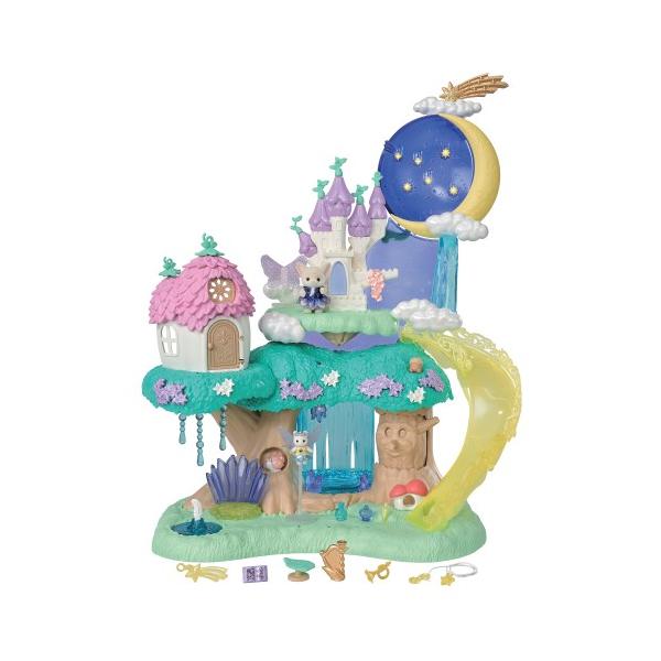 ■発送倉庫:玩具倉庫（※千葉県からの発送）■種別:おもちゃ■発売日:2025/09/13■メーカー:エポック社■対象年齢:3歳以上■説明:ふしぎな妖精の森と、月夜に浮かぶ魔法のお城、星の妖精、フェネックの赤ちゃんのセットです。 星やクリスタ...