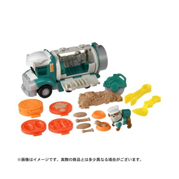 ■発送倉庫:玩具倉庫（※千葉県からの発送）■種別:おもちゃ■発売日:2025/11/15■メーカー:タカラトミー■対象年齢:3歳以上■説明:楽しいお砂付き！フードトラックでクッキング遊びを楽しもう！  「ラブル＆クルー」で活躍するグラベルじ...