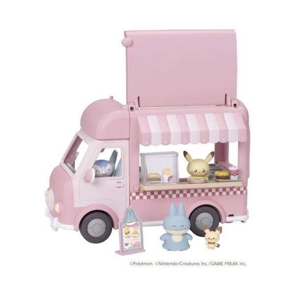 ■発送倉庫:玩具倉庫（※千葉県からの発送）■種別:おもちゃ■発売日:2025/11/15■メーカー:タカラトミー■対象年齢:6歳以上■説明:ポケピースのみんなとカフェをオープンしよう！ みんなでおてつだい！もぐもぐキッチンカー♪  移動スタ...