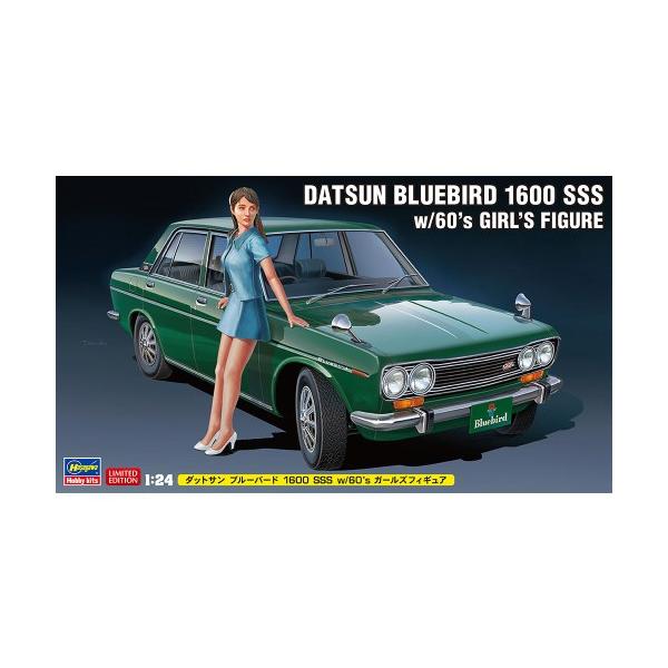 ■納期:発売日お届け■発送倉庫:GAME倉庫（※千葉県からの発送）■種別:ホビー■発売日:2026年3月発売■メーカー:ハセガワ■説明:60年代「春」の装い♪ ガールズフィギュアをセット！  ブルーバード1600SSSとレジン製 女性フィギ...