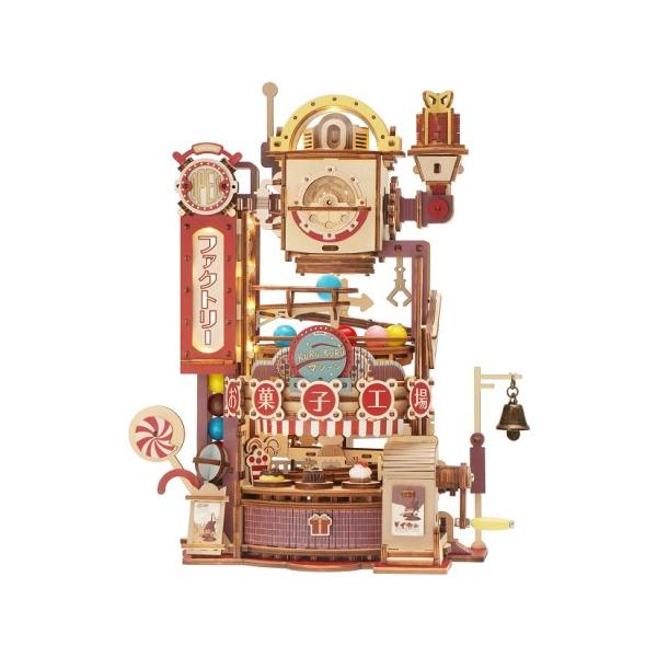 ■発送倉庫:GAME倉庫（※千葉県からの発送）■種別:ホビー■発売日:2023/09/08■メーカー:プラザクリエイト■対象年齢:14歳以上■説明:’お菓子を作る工場’がモチーフの「お菓子工場」は、パーツがすべて着色済みのフルカラーで、LE...