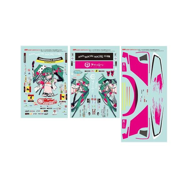 ■納期:発売日お届け■発送倉庫:GAME倉庫（※千葉県からの発送）■種別:ホビー■発売日:2026年4月発売■メーカー:グッドスマイルレーシング■説明:1/10スケールのラジコンのドレスアップに最適なGSRキャラクターカスタマイズシールに「...