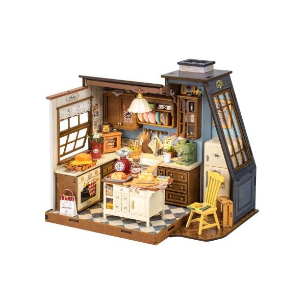 ■発送倉庫:GAME倉庫（※千葉県からの発送）■種別:ホビー■発売日:2026/01/17■メーカー:プラザクリエイト■対象年齢:14歳以上■説明:温かな灯りともる、キッチンがモチーフのミニチュアハウス。 レトロな雰囲気のキャビネットの上に...