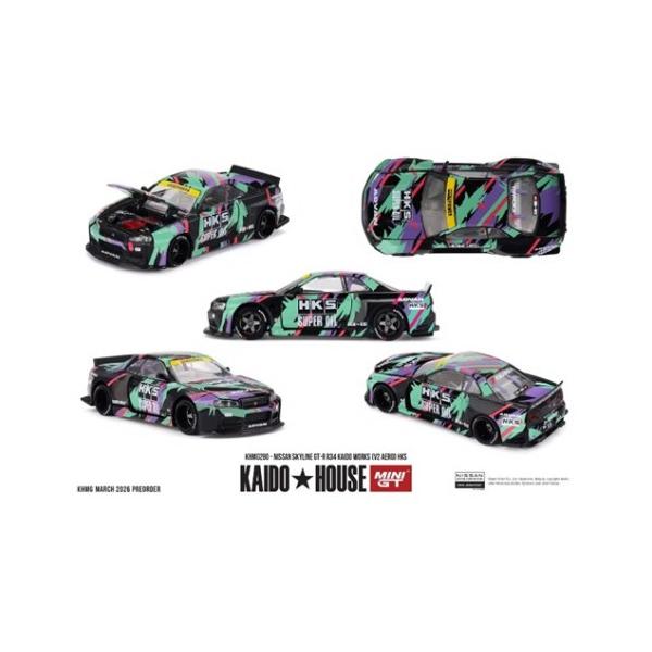 ■納期:発売日お届け■発送倉庫:GAME倉庫（※千葉県からの発送）■種別:ホビー■発売日:2026年8月発売■メーカー:MINI-GT■説明:日系アメリカ人カスタムカー・デザイナー、JUN IMAI(ジュン・イマイ)がプロデュースする人気シ...