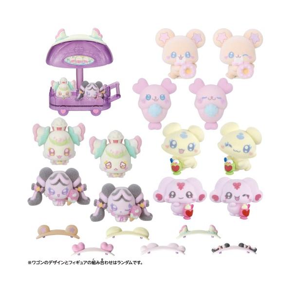 ■発送倉庫:玩具倉庫（※千葉県からの発送）■種別:おもちゃ■発売日:2026/03/21■メーカー:バンダイ■対象年齢:3歳以上■説明:ぷちきゅあの可愛いフロッキーフィギュア2個とワゴン型ハウス1個がセットになった商品です。 何が出てくるか...