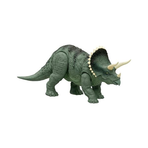 ■発送倉庫:玩具倉庫（※千葉県からの発送）■種別:おもちゃ■発売日:2026/03/28■メーカー:マテル■対象年齢:4歳以上■説明:映画『ジュラシック・ワールド』の世界観を新しく表現した、ジュラシック・ワールド サウンド＆リアル トリケラ...
