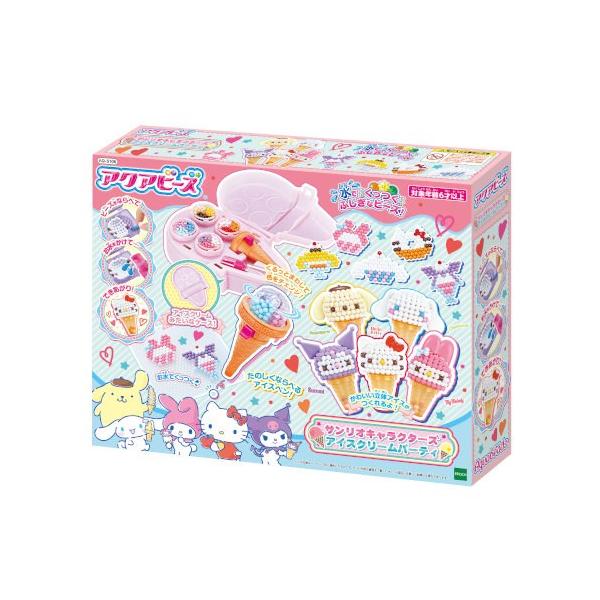 ■発送倉庫:玩具倉庫（※千葉県からの発送）■種別:おもちゃ■発売日:2026/07/18■メーカー:エポック社■対象年齢:6歳以上■説明:「アクアビーズ」は水でくっつく不思議なビーズ!カラフルビーズでお絵かきしよう♪  サンリオキャラクター...