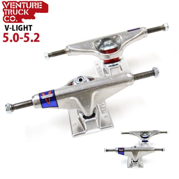 [V-LIGHT]5.0-5.2■ベースプレートが鍛造構造、■キングピンが中空に構造された軽量モデルデッキ推奨サイス[5.0] 7.5〜8.0■SPEC [5.0] LO:ハンガー 127mm シャフト 193mm　高さ 57mm■SPEC...