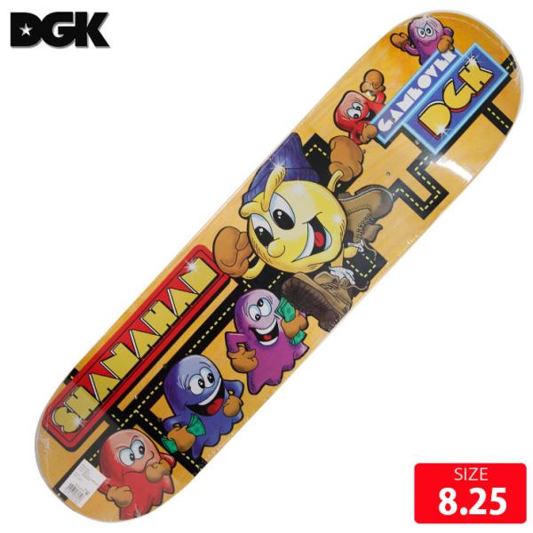BRAND:DGK/ディージーケーMODEL:PRO DECKS GAME OVER SHANAHAN■SIZE 8.25コンケーブ:やや強め キック:やや強め長さ 80.5cm 幅 21cm ノーズ 18cm テール 17cm ホイルベー...