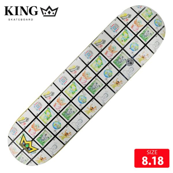 BRAND :KING/キングスケートボードニューヨーク出身の超一流スケーターTYSHAWN JONES（タイショーン・ジョーンズ）がNA-KEL SMITH と DAVONTE JOLLY の協力の元立ち上げたデッキブランドMODEL:G...
