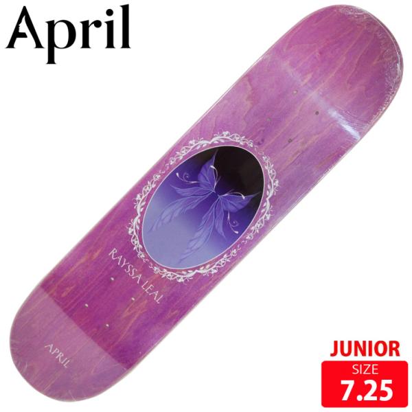 ■BRAND APRIL/エイプリルシェーン・オニールによるデッキカンパニー 堀米優斗などで人気■MODEL:RAYSSA LEAL FADHINA■SIZE 7.25長さ 73.2cm 幅 18.5cm ノーズ 16.4cm テール 15...