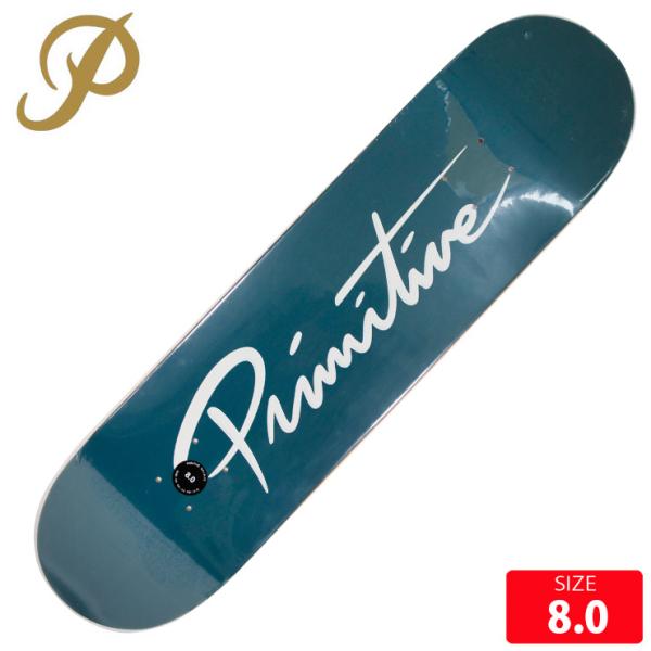 ■BRAND PRIMITIVE/プリミティブ■MODEL:NUEVO SCRIPT CORE TAIL■SIZE 8.0長さ 80.5cm 幅 20.3cm ノーズ 18.5cm テール 17cm ホイルベース 36cmお勧めトラックサイ...