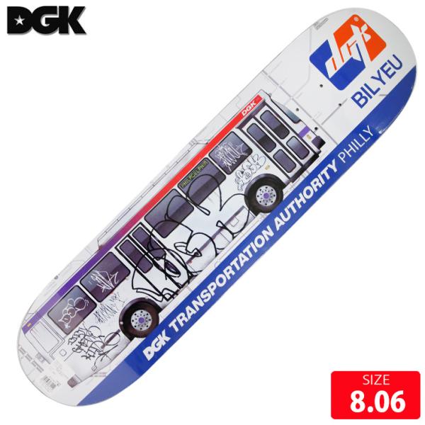BRAND:DGK/ディージーケーMODEL:PRO DECK TRANSPORTATION BILYEU■SIZE 8.06コンケーブ:やや強め キック:やや強め長さ 80.5cm 幅 20.5cm ノーズ 18cm テール 17.8cm...