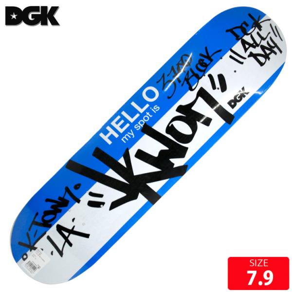 BRAND:DGK/ディージーケーMODEL:MY SPOT IS JKWON■SIZE 7.9コンケーブ:やや強め キック:やや強め長さ 79.2cm 幅 20cm ノーズ 17.5cm テール 17cm ホイルベース 35.3cm選べる...