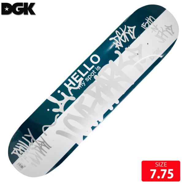 BRAND:DGK/ディージーケーMODEL:HELLO LOVE PARK■SIZE 7.75コンケーブ:やや強め キック:やや強め長さ 80cm 幅 19.5cm ノーズ 17.5cm テール 16.5cm ホイルベース 35.7cm選...