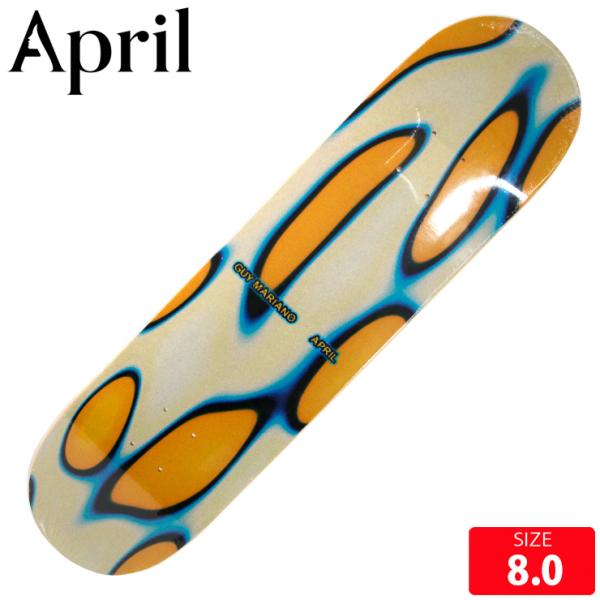 ■BRAND APRIL/エイプリルシェーン・オニールによるデッキカンパニー 堀米優斗などで人気■MODEL:GUY MARIANO CELLS■SIZE 8.0長さ 80.9cm 幅 20.4cm ノーズ 18.5cm テール 17.6c...