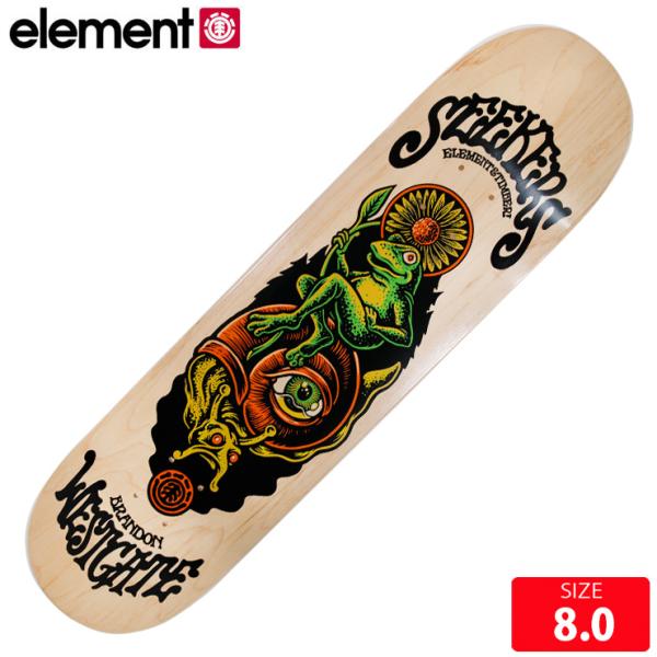 BRAND:ELEMENT/エレメントMODEL：SEEKERS BRANDON WESTGATEメーカー品番：BG027088■SIZE 8.0長さ 80.5cm 幅 20.5cm ノーズ 19cm テール 17cm ホイルベース 36c...