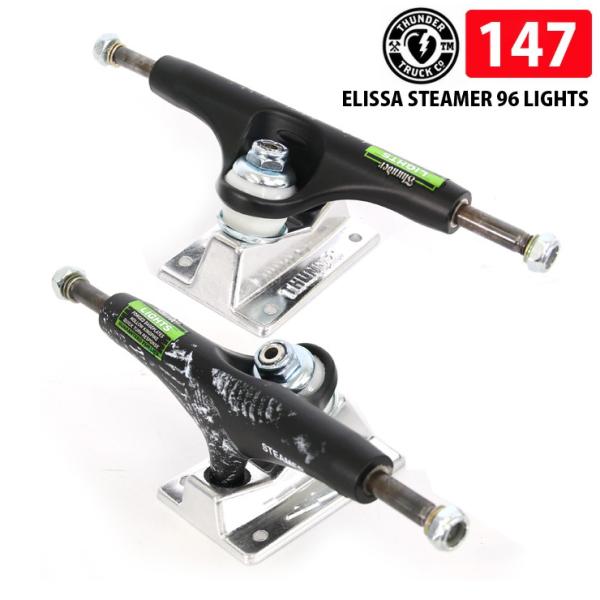 ■BRAND:THUNDER/サンダートラック■MODEL: [ELISSA STEAMER 96 LIGHTS]　ライト空洞キングピン、軽量化ベースプレート FORGED (鍛造）を採用。重量の軽量化にこだわった究極モデル。※ライトシリー...