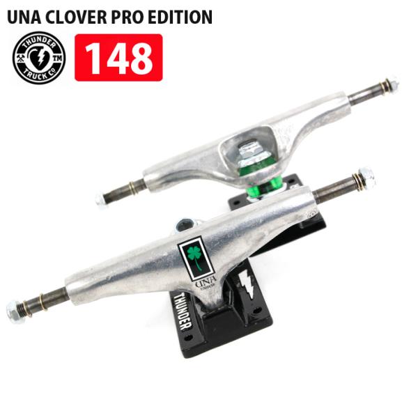 ■BRAND:THUNDER/サンダートラック■MODEL:UNA CLOVER PRO EDITION■SIZE 148SPEC 全幅 8.25 (20.96cm) 高さ51mm推奨デッキサイズ:8.1-8.38商品:2ケセット