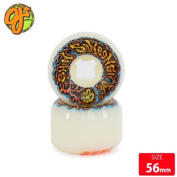 [OJ WHEELS オージェイウィール]80年代を代表する老舗ウィールブランド。コアなスケートファンに確立した支持を得ている。MODEL:PRO SANBONGI 2 ■SPEC 99A■SIZE 56mm4個セットの価格です