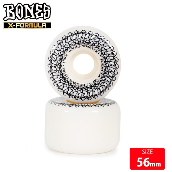 [BONES WHEEL]信頼あるパーフェクトなウィールブランドですスケートスポットの路面に応じた硬度、幅、径で設計され、スピードや耐久性テストを何度も重ね作り上げられた【 X-Formula 】X-FormulaはBONES WHEELS...
