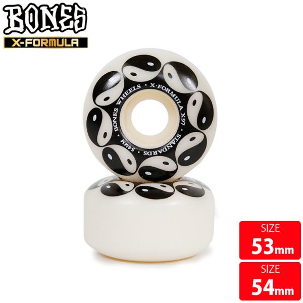 [BONES WHEEL]信頼あるパーフェクトなウィールブランドですスケートスポットの路面に応じた硬度、幅、径で設計され、スピードや耐久性テストを何度も重ね作り上げられた[MODEL] X-FORMULA YIN TANG [硬さ] 97A...