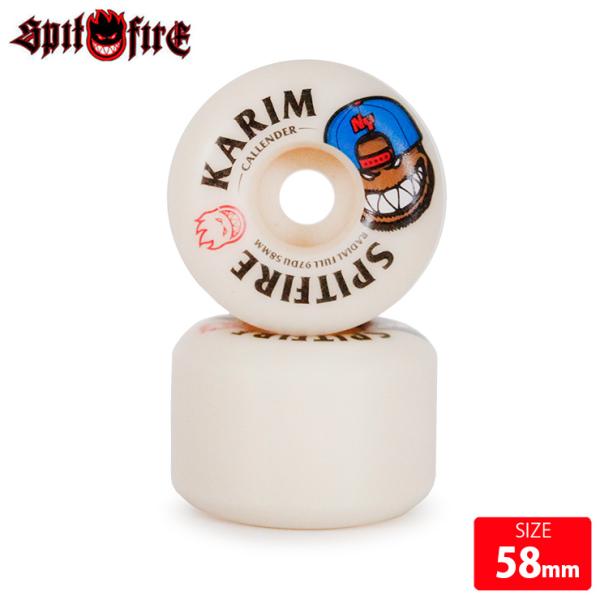 BRAND:SPITFIRE/スピットファイヤーMODEL:F4 KARIM CALLENDER BURN SQUAD RADIAL FULL堅さ: 97DSHAPE:RADIAL FULL ワイドなシェイプですストリートのプロがパーク用の...