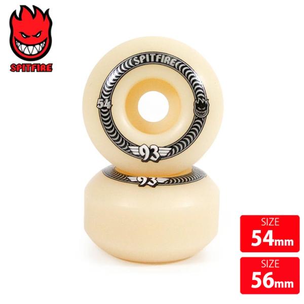 BRAND:SPITFIRE/スピットファイヤーMODEL:F4 93D RADIAL CLASSIC SHAPE SOFT SLIDERS 無敵のスライドとして人気堅さ: 93DSHAPE:CLASSIC SHAPESIZE 54mm,5...