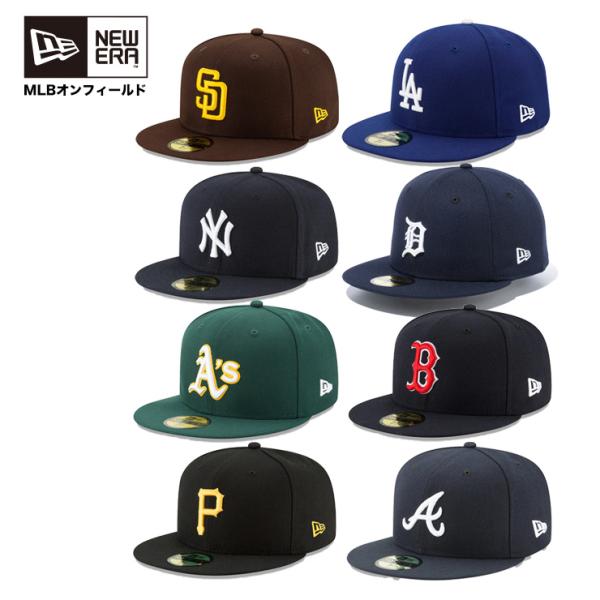59FIFTY MLBオンフィールド MLBMLB（メジャーリーグ・ベースボール）のオーセンティックコレクション。オンフィールドはMLB全球団の選手がフィールドで着用するものと同様の素材を使用し、デザインも全く同じ仕様です。 高い通気性や吸...