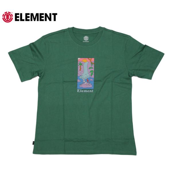 エレメントからワンポイントのデザインが入ったTシャツ