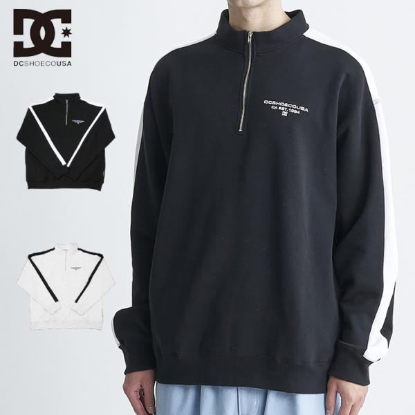 24 LINE HALF ZIP PULLOVERDCよりフロントハーフジッププルオーバーの登場。肩から腕にかけてのラインがおしゃれポイント。生地は薄手なので一枚でもアウターのインナーでも使えるので使い勝手はバツグンです。 素材1:綿100...