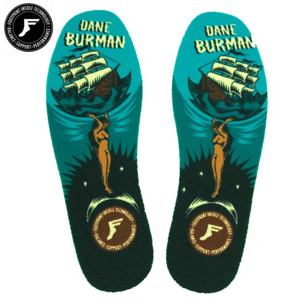 [FOOT PRINT INSOLE /FPインソール]従来のインソールとは一線を画す画期的なインソールブランド 米軍でも使用されている特殊素材、Kingfoam と呼ばれる超低反発素材を使用したインソールブランド、 90%〜95%という数...