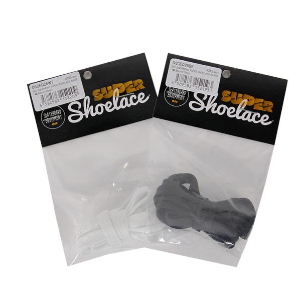 【OSC / SHOELACED】純正シューレース（靴ひも）のおよそ5倍の強度。アイススケートのシューレース等に多く使われている素材。ハイクォリティダクロンとハイクォリティコットンを使用しFDYテクノロジーという手法で強度を向上させています...