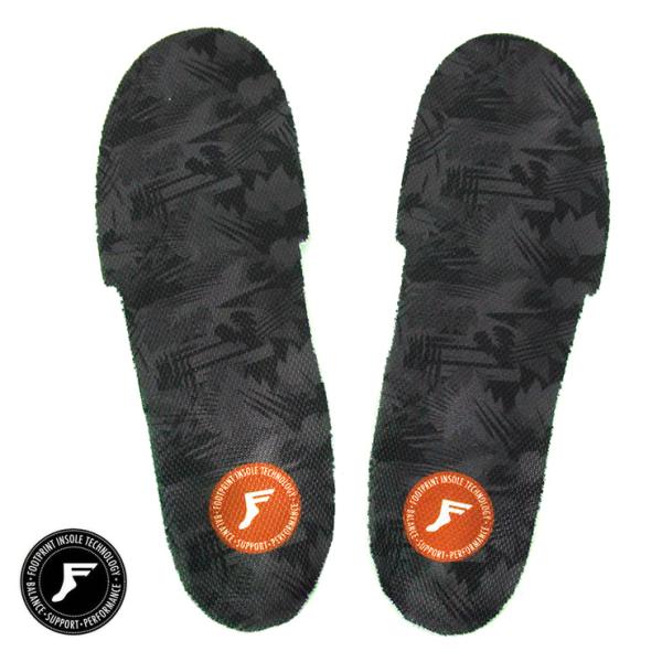 MODEL:GAME CHANGERS ELITE CUSTOM ORTHOTICS DARK GREY CAMOSIZE 7-7.5/25-25.5cm,8-8.5/26-26.5cm,9-9.5/27-27.5cm,10-10.5/28...