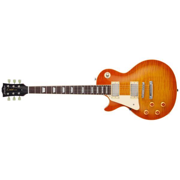 BODY：(Top) Flame Maple Veneer on Hard Maple w/Ivory Binding, (Back) MahoganyNECK：MahoganyFINGERBOARD：Rosewood, 22frets w...