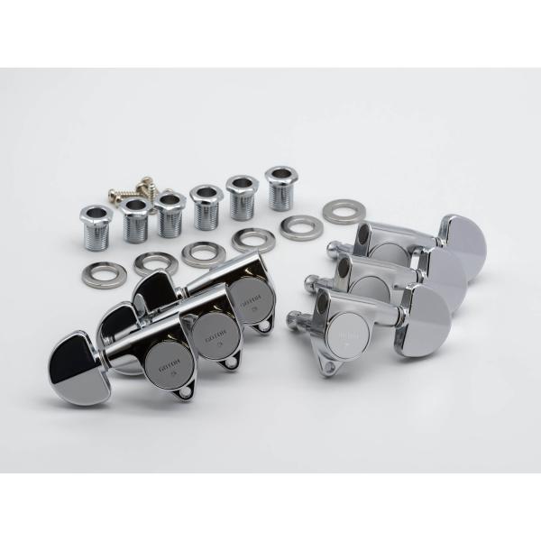 3x3両連ペグ。※【メーカーお取り寄せ】となっております。在庫切れの際にはお取り寄せにお時間をいただく場合がございます。付属品：ナット 6個、ワッシャー 6個、取付ビス 6本入数：L側 3個、R側 3個