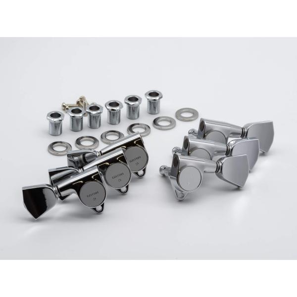 3x3両連ペグ。※【メーカーお取り寄せ】となっております。在庫切れの際にはお取り寄せにお時間をいただく場合がございます。付属品：ナット 6個、ワッシャー 6個、取付ビス 6本入数：L側 3個、R側 3個