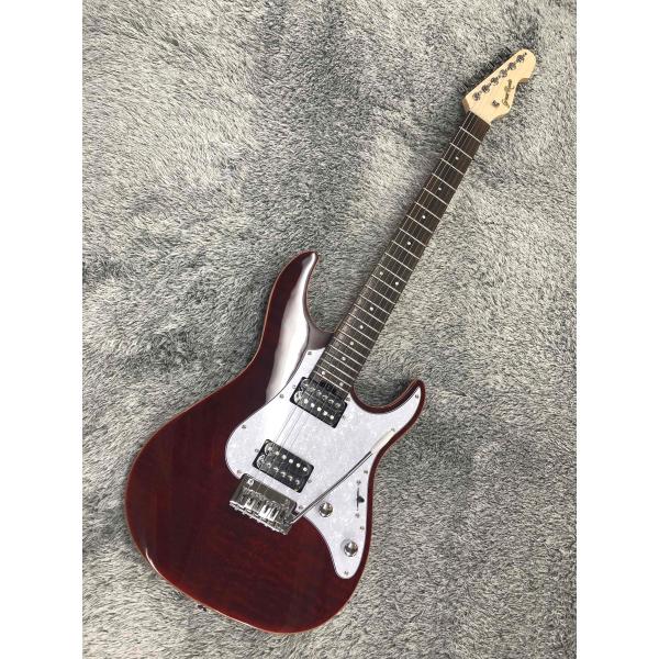 G-SNAPPER-CTM See Thru RedのYAHOOショッピング限定ワンオフ仕様で、2ハムバッカー仕様＆コイルスプリットスイッチ付バージョンになっています。コイルスプリットスイッチとは、ハムバッキングピックアップの片側のコイルを...