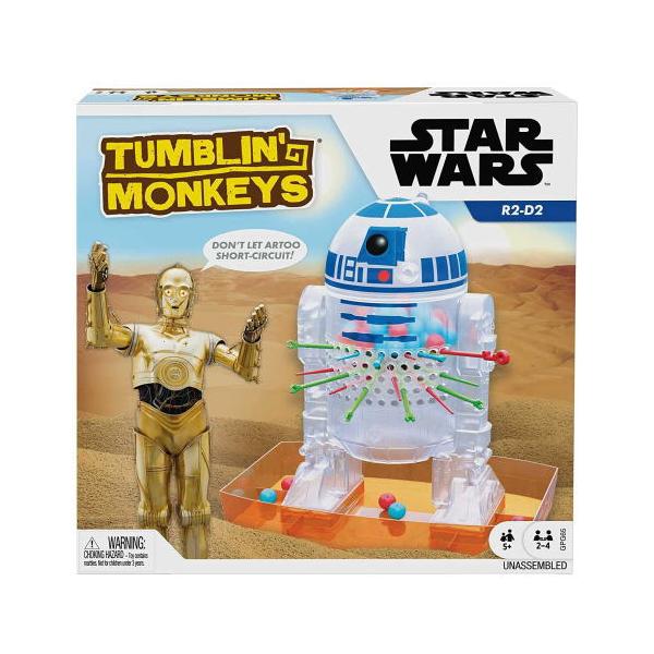 スター・ウォーズの世界観をそのまま楽しめる「ぶらぶら スター・ウォーズ R2-D2 マテルゲーム GPG65」。R2-D2型のボードにスティックをセットして、順番に抜いていくシンプルなルール。ボールを落とさないようにするドキドキ感がたまりま...