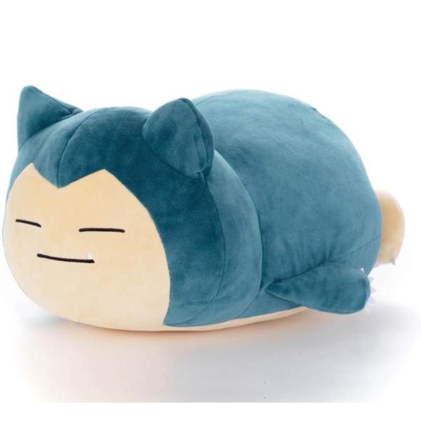 もちもち柔らかいぬいぐるみシリーズ「Mocchi-Mocchi-」のカビゴンが登場。さらにかわいくなって、もちもち感もアップしています。こちらはハイ型のMサイズ。クッションやお昼寝のお供に最高です。 ●サイズ/約H22×W34×D37（cm...