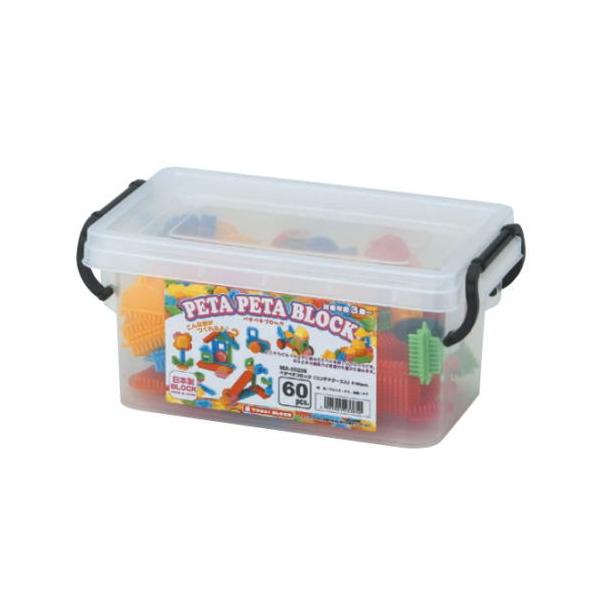 「ほのぼのペタペタブロック とくとくセット」は、ブロック遊びを楽しめるセットです。ケースにまとめて収納でき、ブロックを自由に組み合わせて遊べます。形を考えながら組み立てることで、ごっこ遊びや組み合わせ遊びなど、遊び方の幅が広がります。手に取...