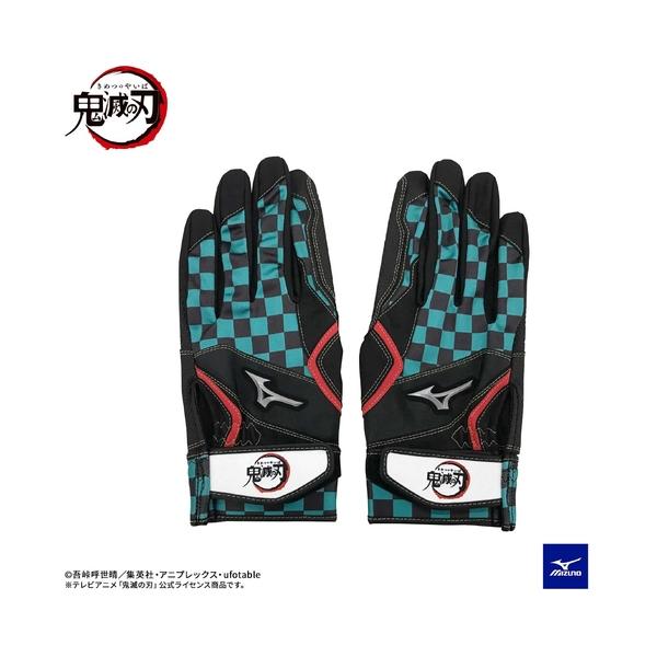 鬼滅の刃オリジナルグッズ販売中！全力で振れる感覚がスイングを加速する！※掌部カラーはブラックです。・「鬼滅の刃」のキャラクターをイメージしたデザインの商品です。・当て革補強付き。・単独水洗い可能モデル。・進化したグリップ力の実現。掌部には、...