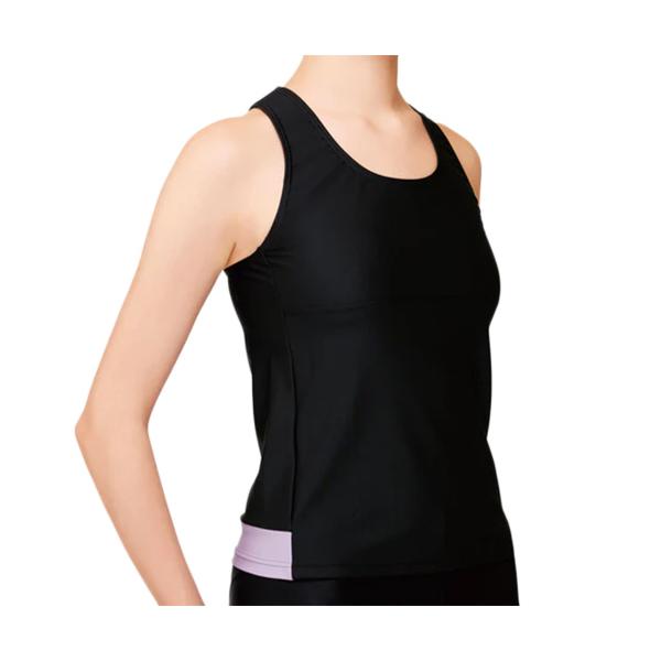 体操 シャツ 大人 子供 レディース ガールズ 練習着 トレーニング トップス吸汗・速乾＆シルキーな光沢感のストレッチ機能素材を使用したYバックのトップス。素材：トリノクール（ポリエステル85％、ポリウレタン15％） サイズ：L：身長155...