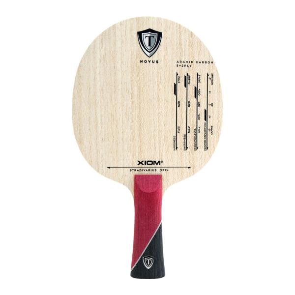 送料無料 卓球ラケット 攻撃用シェークラケット シェークハンド【柔と剛を兼ね備えた万能ラケット】打球感は柔らかいのに鋭い打球を出せる、高弾性と低振動の特性を兼ね備えたアラミドカーボンブレード。板厚は5.7mmで、ボールが食い込む特性に優れて...