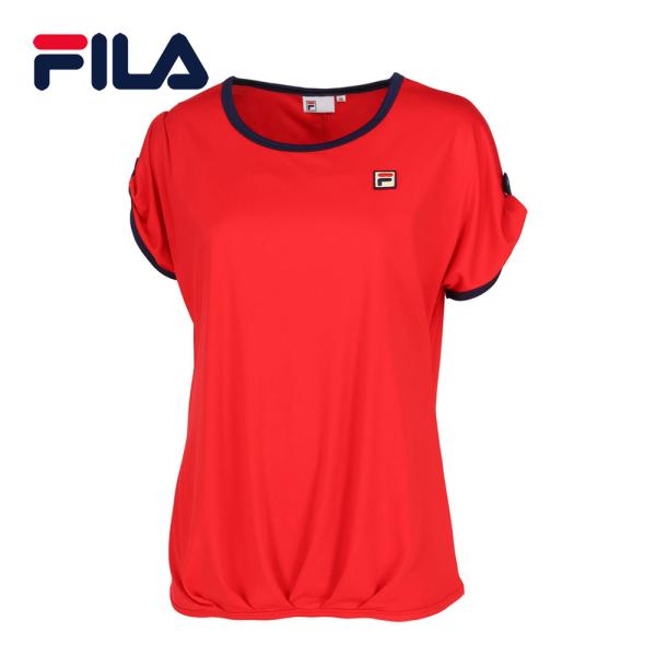 ウエストタックがお腹周りをキレイに魅せてくれます。またバックの襟元のドレープが、プレイ中のあなたの後ろ姿を華麗に演出します。【機能】吸水速乾、UV 素材：エステルスムース（ポリエステル100％） 管理code：99997975