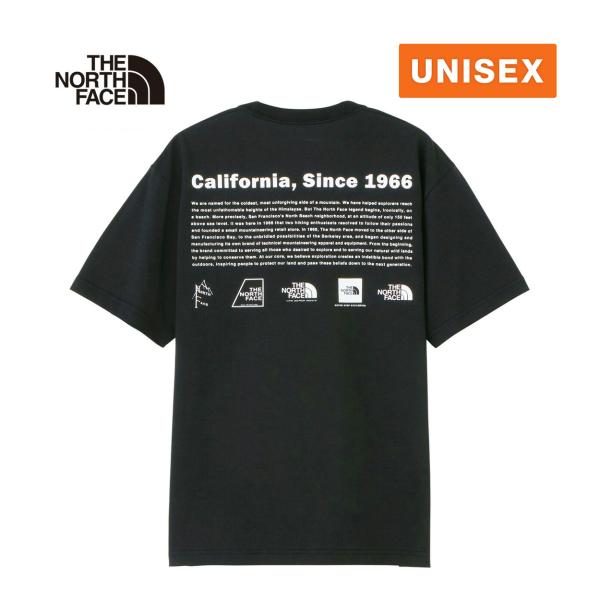 【関連キーワード】THE NORTH FACE ノースフェイス 春夏モデル 半袖 Tシャツ バックプリント 速乾 カジュアルウエア アウトドア タウンユース プリントTシャツ シンプル ヒストリー ブランド 夏レジャー