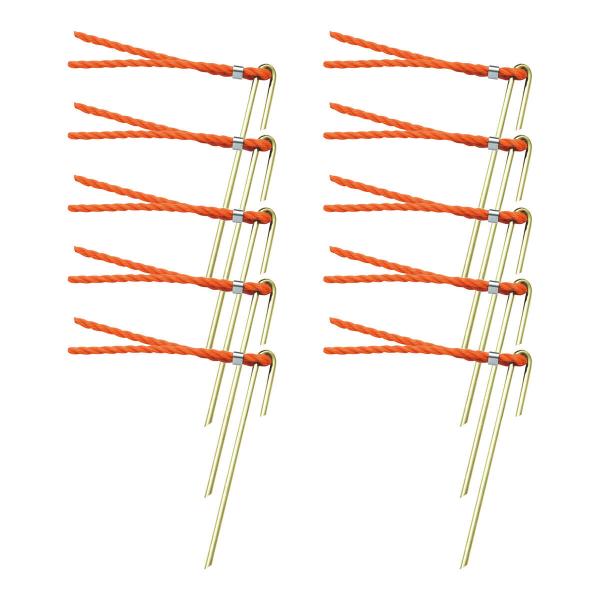 送料無料 グランド コーナー ポイント 学校 体育 運動 スポーツサイズ：杭：5mm×18cm