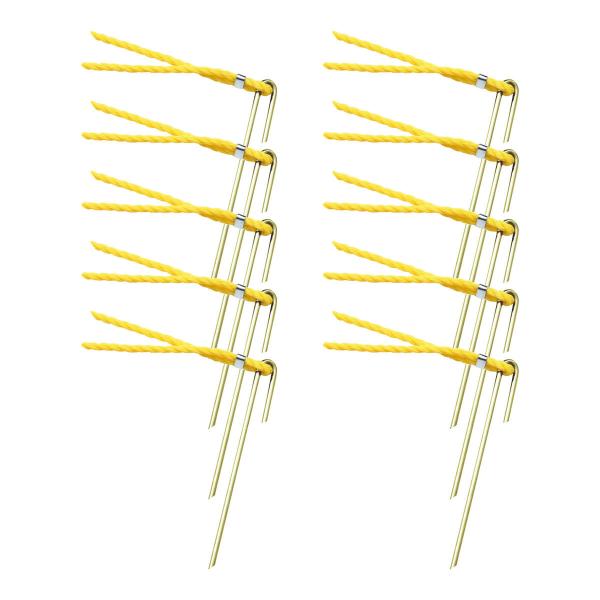 送料無料 グランド コーナー ポイント 学校 体育 運動 スポーツサイズ：杭：5mm×18cm