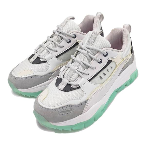 スニーカー 靴 シューズ 厚底 カジュアル ユニセックス スポーツ ダッドシューズ 韓国サイドに「AKCL」のロゴが入ったダッドシューズスタイルのNEWモデル。つま先に反射板、柄の入ったシューレス等、細かなディテールにこだわった1足。多様な...